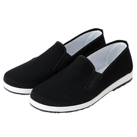 Old Beijing Kung Fu Shoes For Men Traditional Chinese Style Canvas