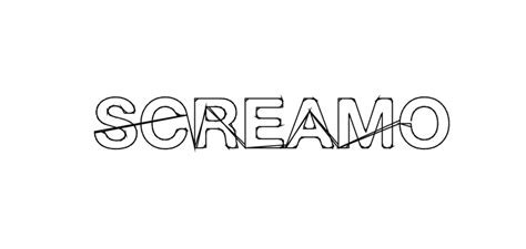Screamo Interactive Typography Daphe