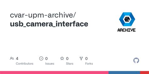 Github Cvar Upm Archive Usb Camera Interface