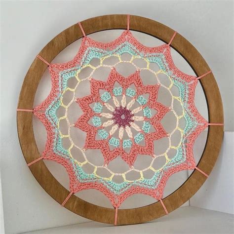 Мандала авторская 20 см на стену декоративная ручная работа оригинальный декор для дома