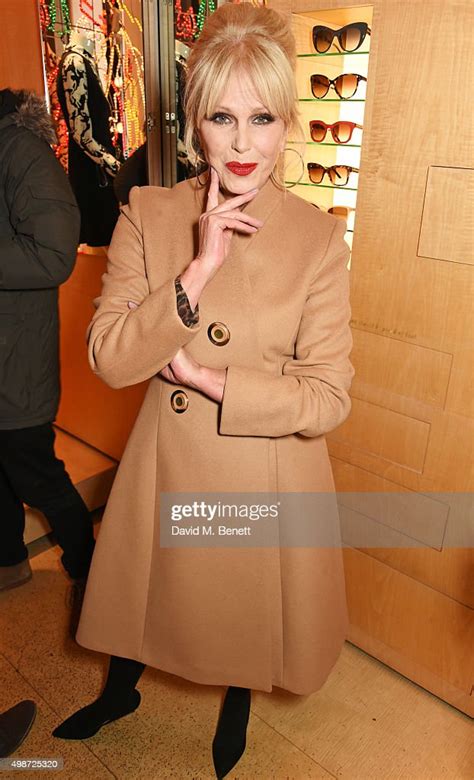 Joanna Lumley As Patsy Stone Attend The Stella Mccartney Christmas