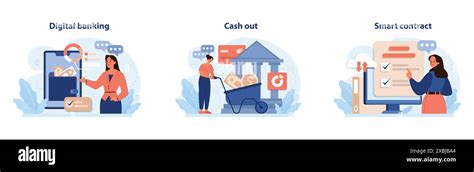 Defi Decentralized Finance Set Smart Distributed Ledger Technologies