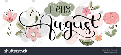 August Clipart Images