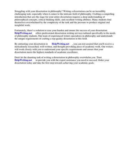 Dissertation Philo Exemple Dintroduction Pdf Liberal Arts Education