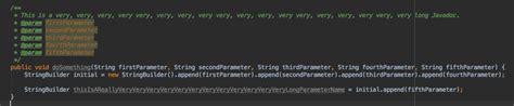 Intellij Auto Wrapping Only For Comments Stack Overflow