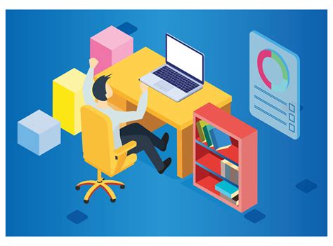 Modern Isometric Data Analysis Illustration Web Banners Suitable For