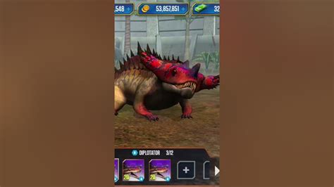 Diplotator Feeding Level 30 Jurassic World The Game Youtube