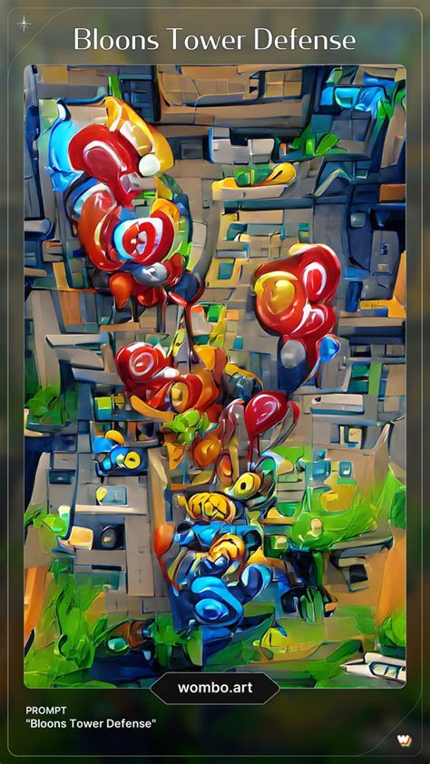 Bloons Tower Defense Art Generated By Ai R Btd6