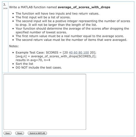 Solved Write A Matlab Function Named