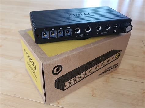 Moog Channel Summing Mixer Power Distribution Reverb