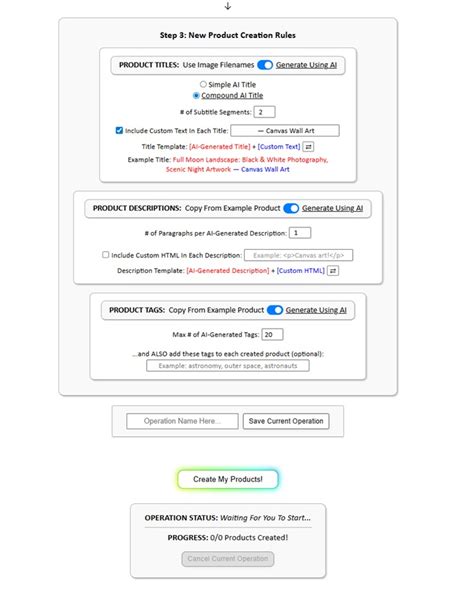 How Does The Bulk Pod Product Creator Work