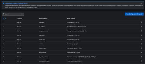 Rconfig Device Configuration Property Parsing