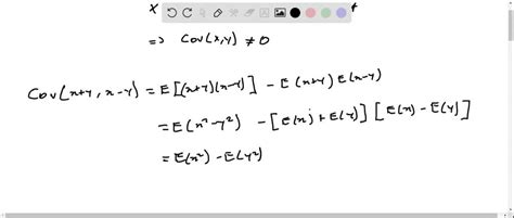 Solved Var X Y Covx Yx Y Covxx Y Covyx Y Covxx
