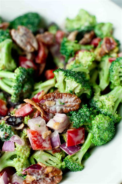 Healthy Broccoli Salad Recipe Happy Healthy Mama
