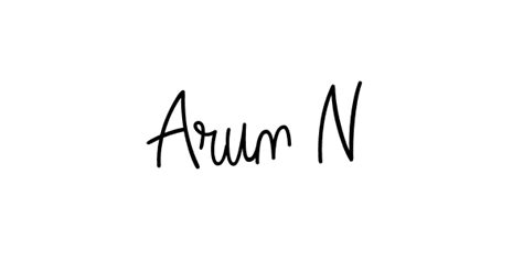 100 Arun N Name Signature Style Ideas Unique E Signature