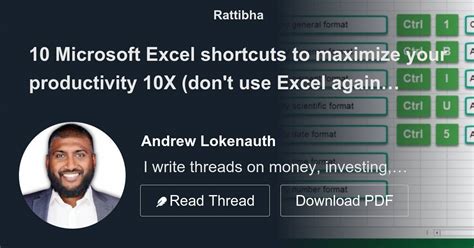 10 Microsoft Excel Shortcuts To Maximize Your Productivity 10x Dont