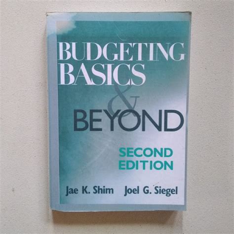 Jual Buku Bekas Budgeting Basic And Beyond Second Edition Jae K Saim