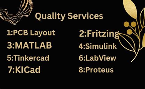 Do Pcblabviewproteusmatlabtinkercadkicad Simulink And Fritzing Tasks
