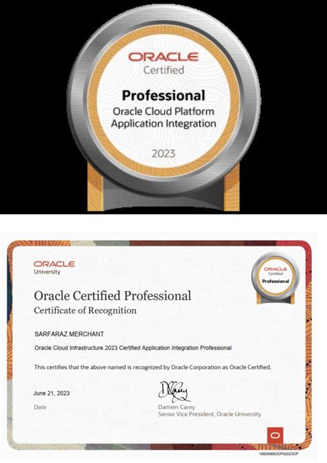 Oracle Oci Oraclecloudinfrastructure Solutionarchitect