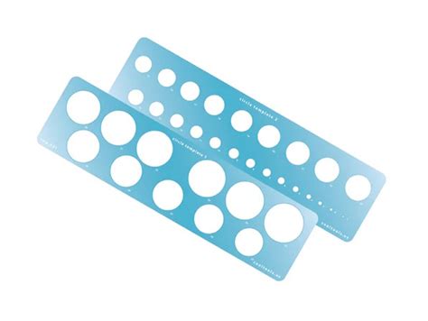 Jewellery Shape Template ~ Half Circle