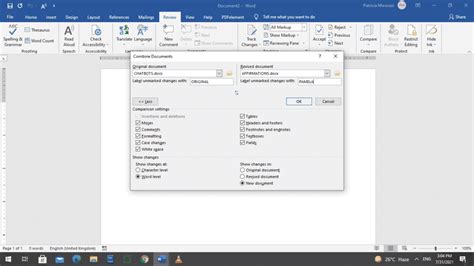 How To Use The Merge Feature In A Microsoft Word Document