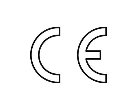 Ce Marking Icon Isolated On White Background 24651950 Vector Art At