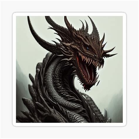 Drakaen Sticker For Sale By Evilkrista Redbubble