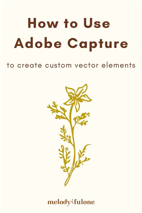 How To Use Adobe Capture — Melody Fulone Graphic Design Careers Illustration Custom Illustration