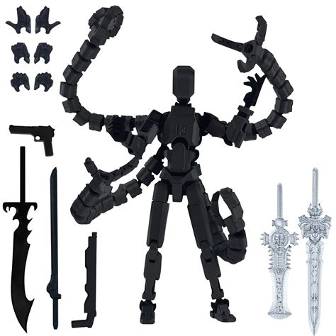 T13 Action Figure Assembly Completed T13 Dummy 13 Action Figure Robot