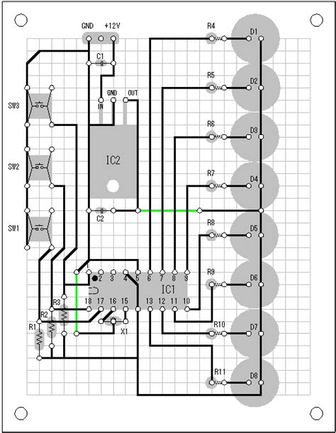 LED Flasher Circuit II PIC Build Your Own Electronic Circuits Projects