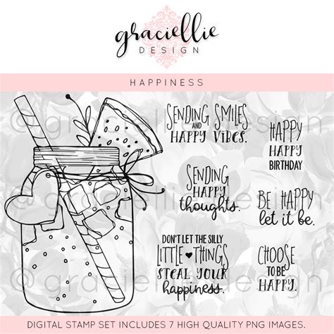 Healing Prayers Digital Stamp Set Graciellie Design Digital Stamps