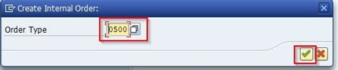 Internal Order In SAP CO