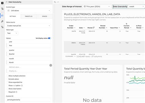 How To Create A Dynamic Kpi Comparison Based On A Date Granularityrange Selection Knowledge