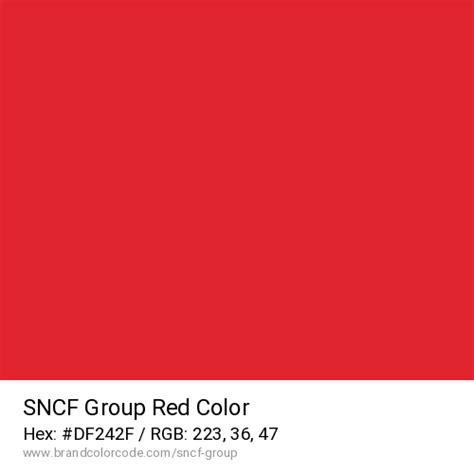 Sncf Group Brand Color Codes Sncf Group Brand Color Codes