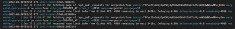 add more application log lines for certain key events · issue 335 · mergestat mergestat · github