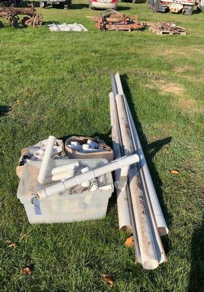 Assorted Pvc Pipe Pvc Pipe Fittings Hamilton Maring Auction Group