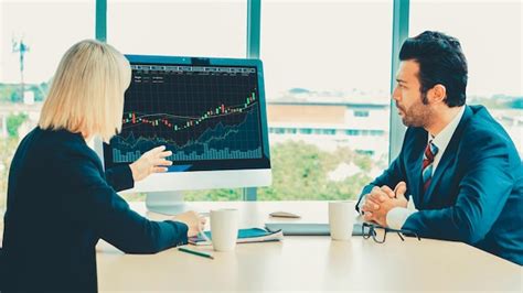 Premium Photo Business Visual Data Analyzing Technology By Creative