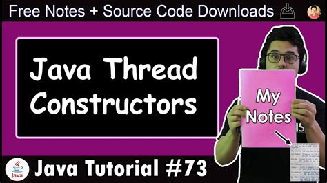 Constructors From Thread Class In Java Youtube