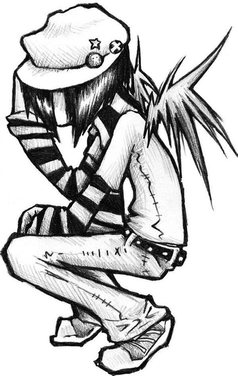Return Of Emo Cool Emo Drawing Emo Pictures To Draw Emo Pictures