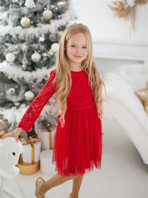 Jurk Voor Meisjes Jasmina Rode Zoya Kinderen