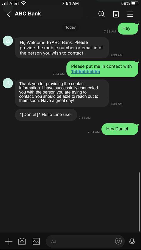 Line Ai Enabled Incoming Message Routing An Movius