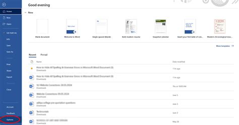 How To Hide Spelling And Grammar Errors In Microsoft Word Document