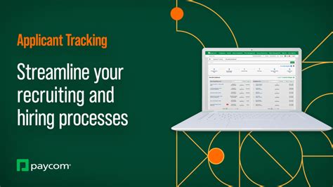 Applicant Tracking Software Applicant Tracking System Ats Paycom