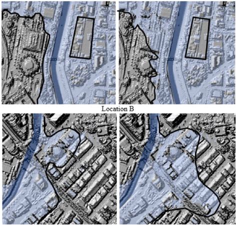 Example Of 1d2d Model Results Where Different Filtering Algorithms Are
