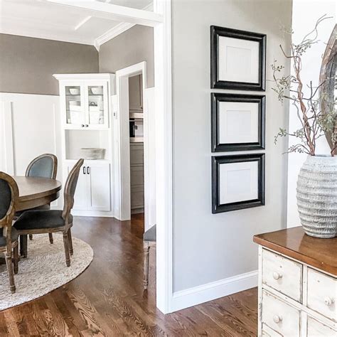 Light Grey Walls With White Furniture