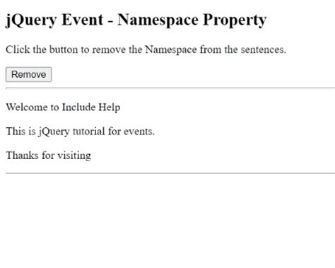 JQuery Event Namespace Property