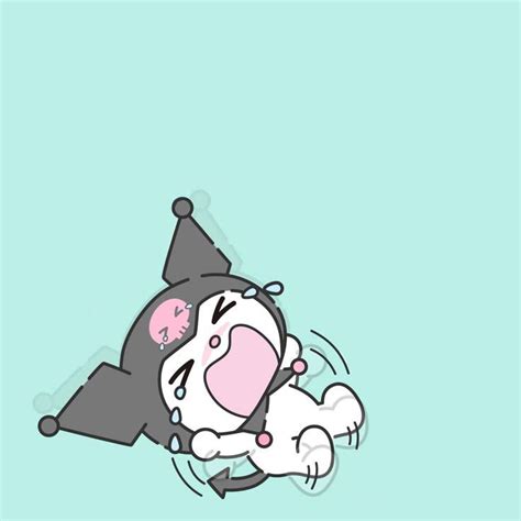 Kuromi Crying In 2025 Crying Stickers Save