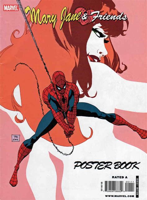 Mary Jane And Friends Poster Book 1 Fn Marvel J Scott Campbell