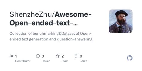 github shenzhezhu awesome open ended text generation collection of