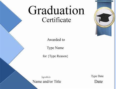 Free Printable Graduation Certificates Easy And Custom Printables For